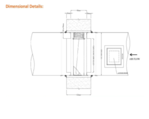 Curtain Type Fire Damper (UL555) - Air master