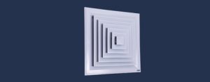 Square Ceiling Step Down Diffuser - Air master